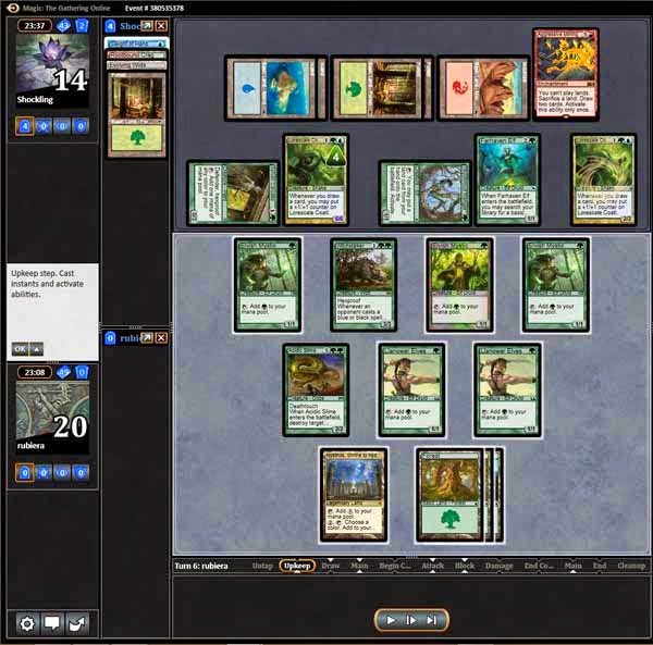 Magic the Gathering Adventures: [Modern] Aggressive Mining deck