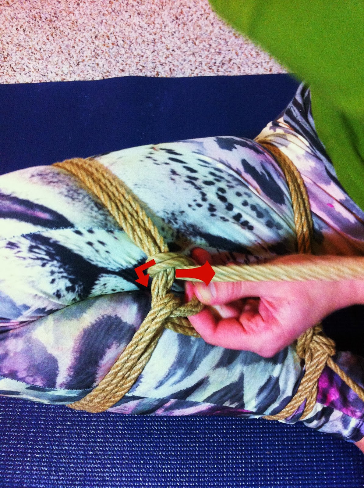 Innovative Fiber Arts / Vermont Rope Bondage: January 2014