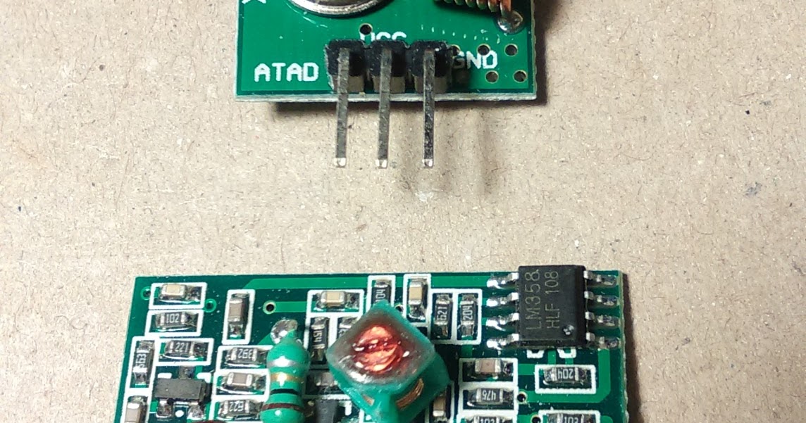 Arduino Project: Study the capability of the RF transmitter ( FS1000A ...