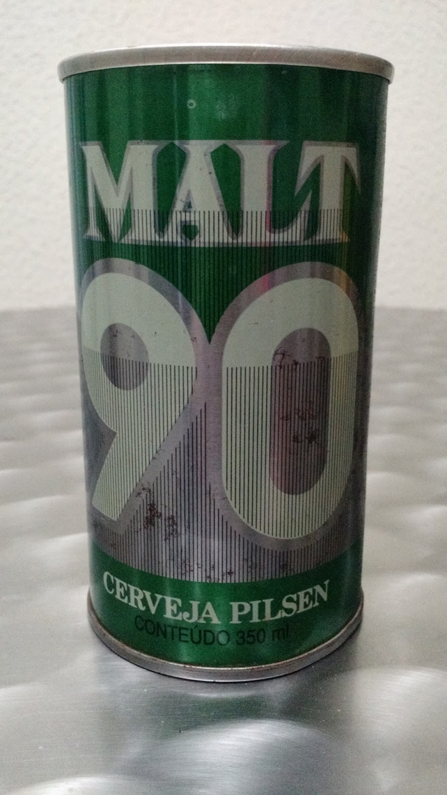 O Colecionador de Latas: Cerveja Malt 90 - Brasil