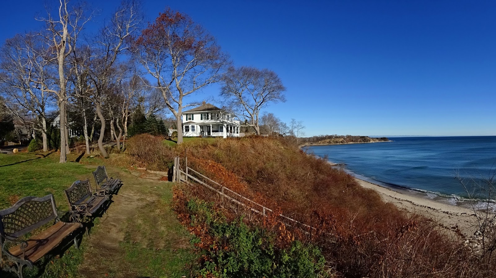 Joe's Retirement Blog: Benches, Manomet, Plymouth, Massachusetts, USA
