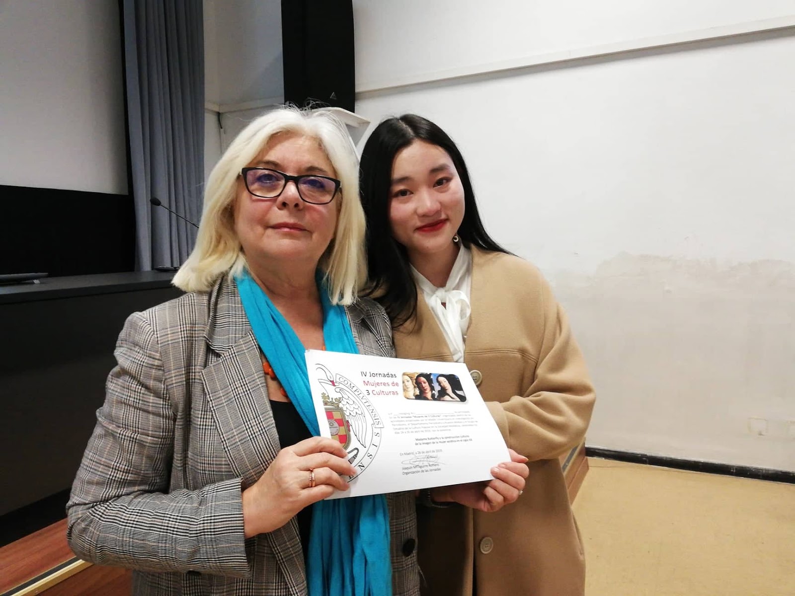 IV Jornadas Mujeres de 3 Culturas 2019- CC. Información UCM: abril 2019