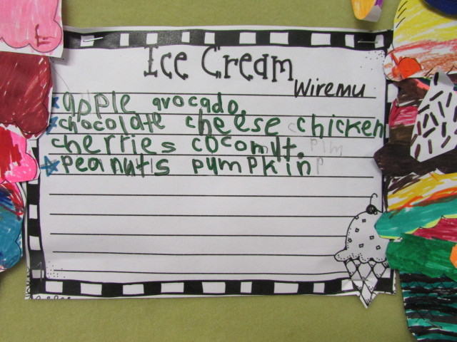 Mrs Bizzy's Class Blog: Alliteration Ice Cream Flavours