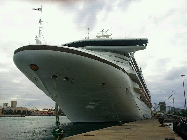Turismo de Cruceros en Gran Canaria: El Barco Crucero Grand Princess de ...