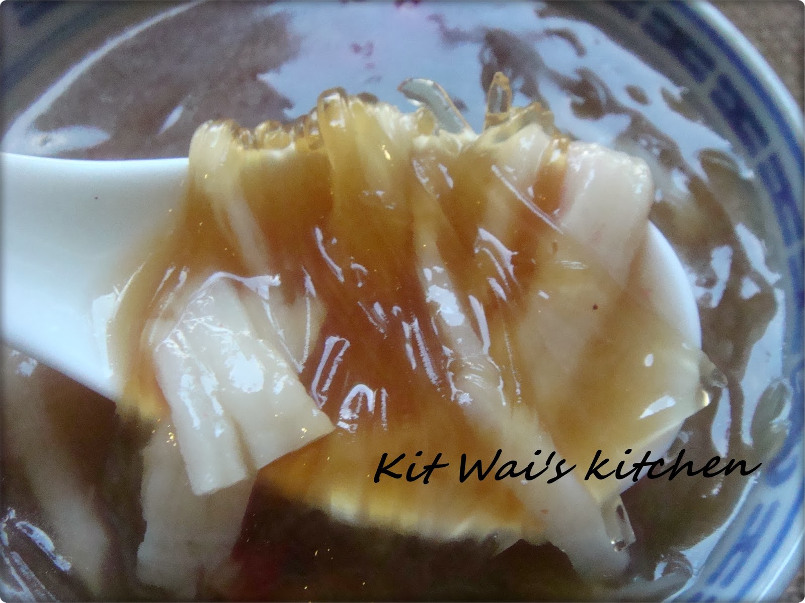 Kit Wai's kitchen : 人间极品之蟹肉翅 ~ Crab Meat Shark's Fin