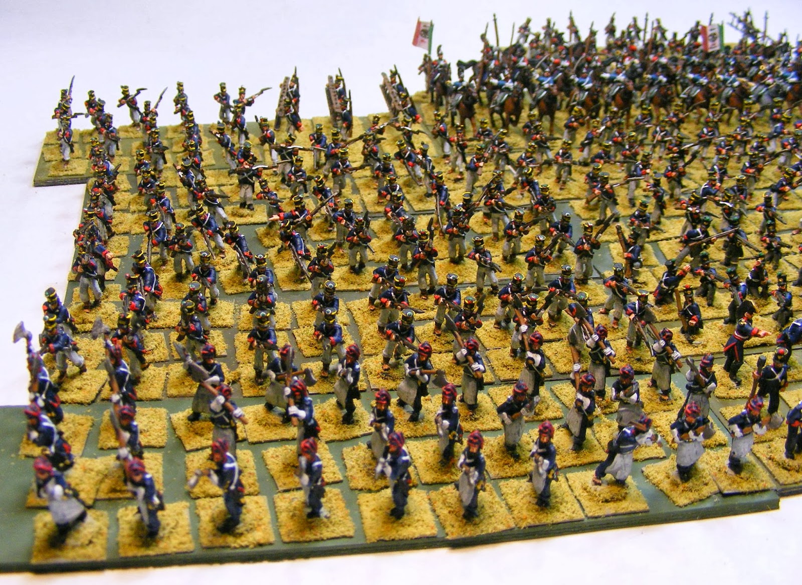 Evil Bob's Miniature Painting: 15mm Alamo Project with Blue Moon Miniatures