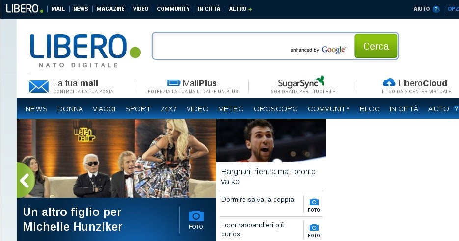 facebook-italia: Libero.it debutta la nuova veste grafica