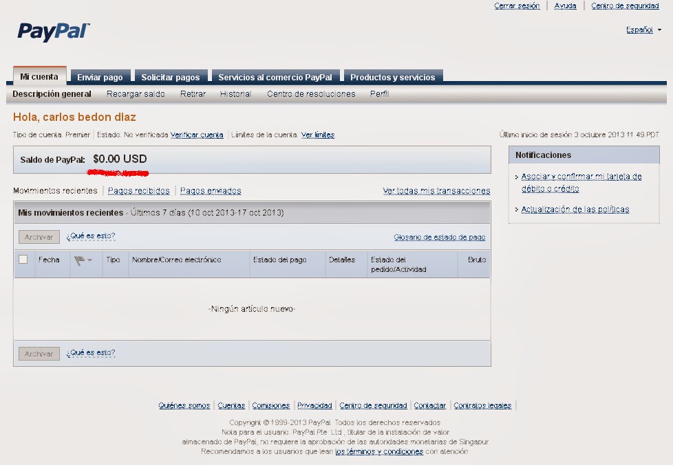 PAYPAL MONEY HACK GENERATOR 2013 100 % FUNCIONANDO: 2013