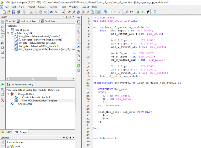 The Answer is 42!!: Using Components in VHDL