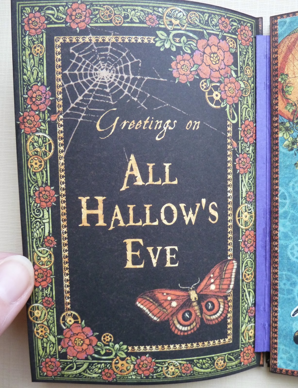 The Fruit Pixie: Graphic 45 small spell book