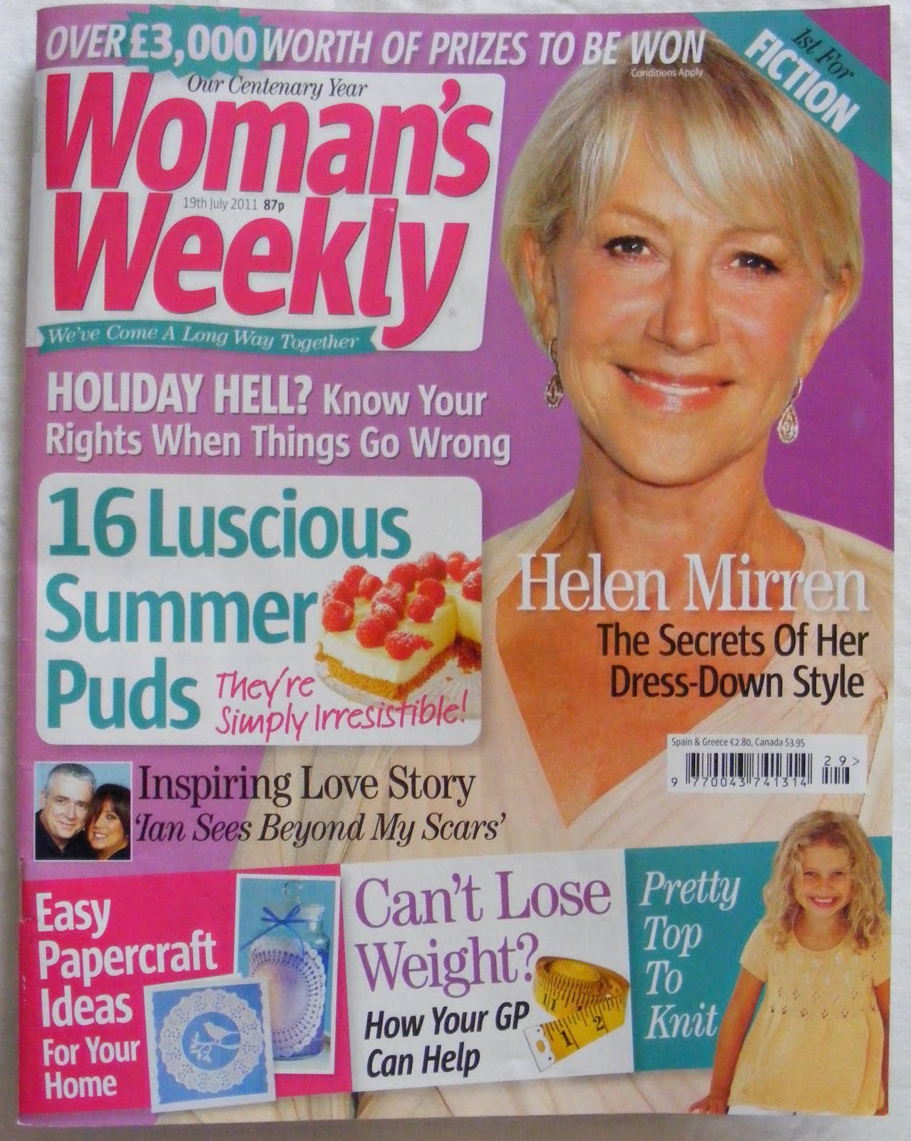 Poppyscabin: WOMAN'S WEEKLY MAGAZINE CRAFT FEATURE