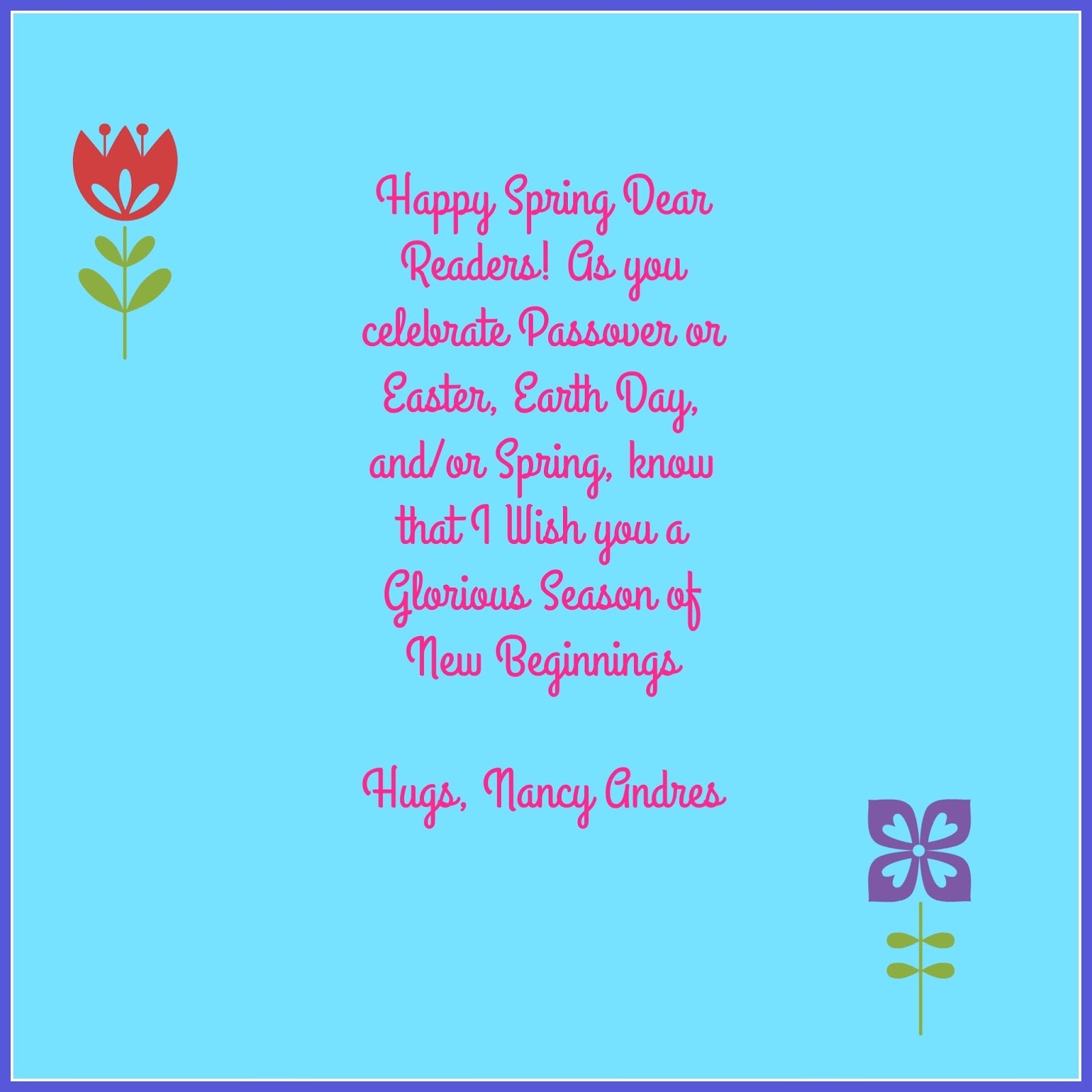 Colors 4 Health: Wishing You Spring Joy!