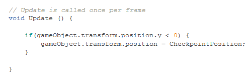 AnimMark: Unity C# Tutorial: Creating Checkpoints
