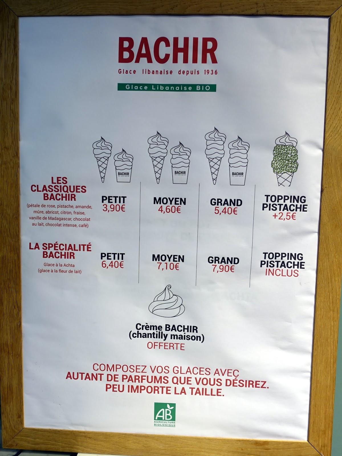 Glace Bachir (Paris, FRANCE) ★★★★☆ | A traveling foodie's gastronomic ...