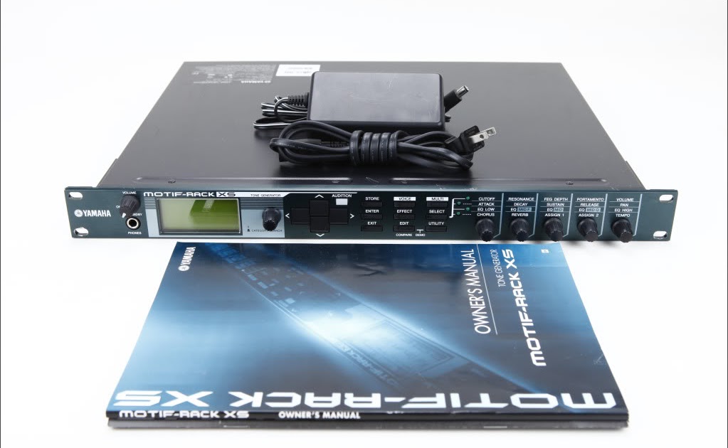 MATRIXSYNTH-B: Yamaha Motif Rack XS synthesizer module