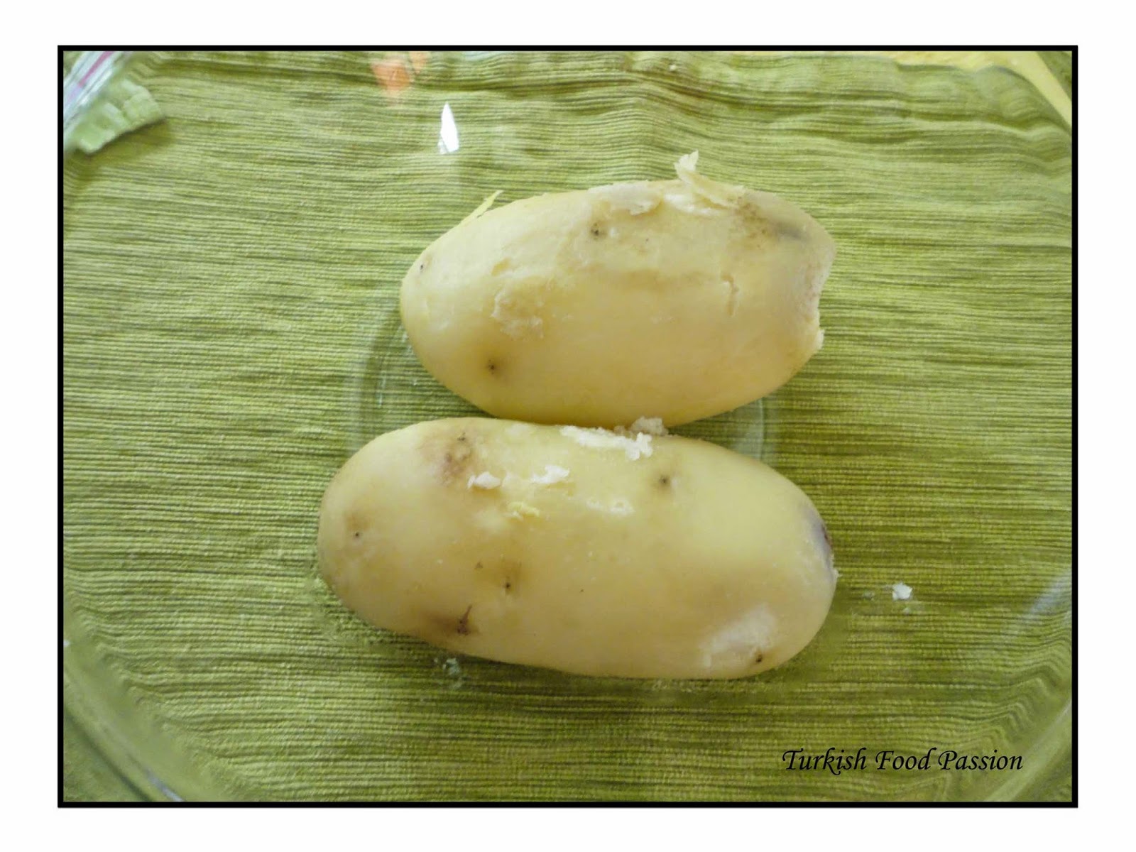 Turkish Food Passion: Turkish Style Potato Salad (Türk Usulü Patates ...