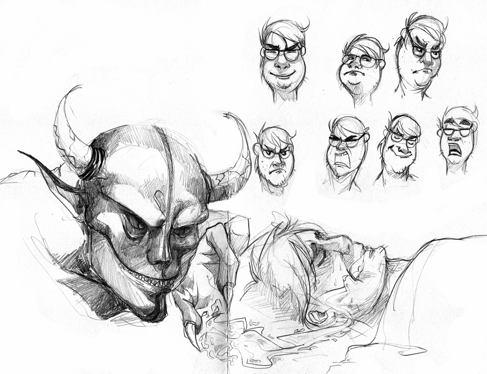 Samantha Niemczyk: Character Design: Villain and His Face Expressions