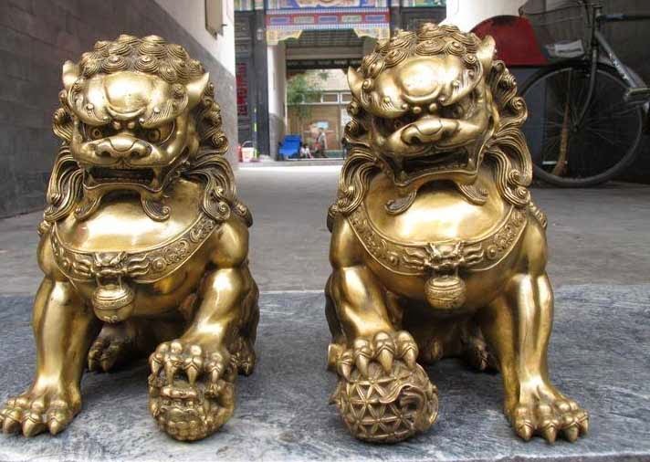 Statue, Foo dog, Foo dog tattoo
