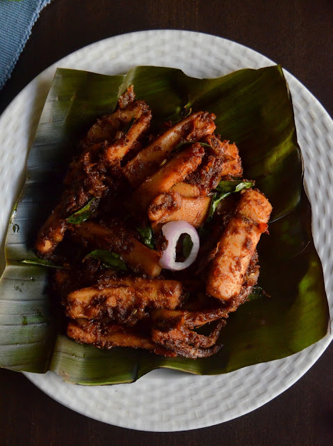 Indulge...: Kerala Style Kanava Roast | Nadan Koonthal Roast | Kerala ...