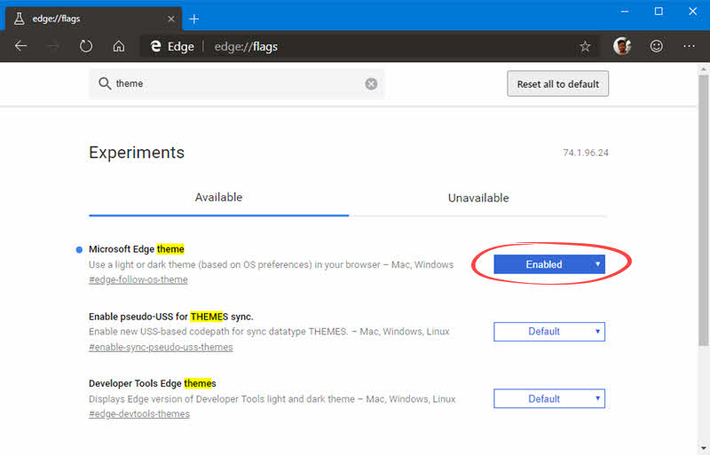 How To Enable The Hidden Dark Theme On Chromium Based Microsoft Edge
