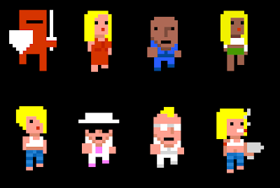 8-Bit City: Pixel Art: New 8-Bit RPG Sprites