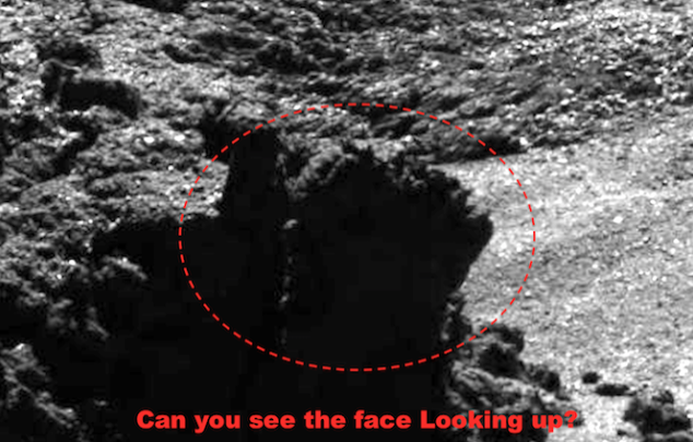 UFO SIGHTINGS DAILY: Faces Found On Comet P67 That Show Many Species ...