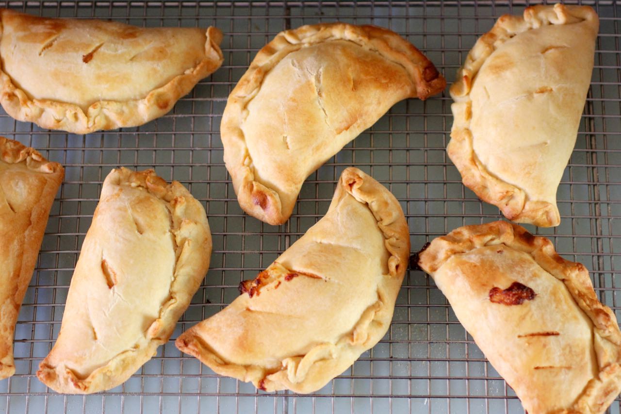 Green Gourmet Giraffe: Cheese, Onion and Potato Pasties (Tiddly Oggies ...