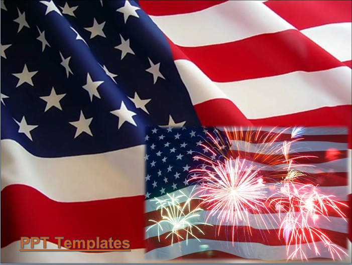4th July or Happy Independence Day of America PowerPoint Presentation ...