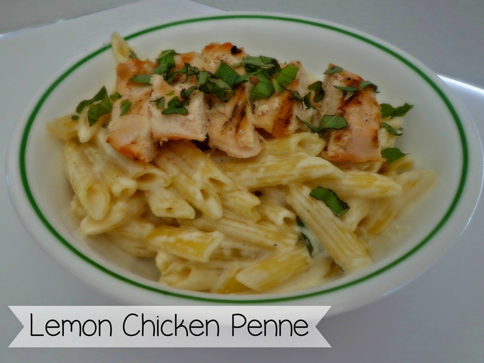 The Colbert Clan: Lemon Chicken Penne