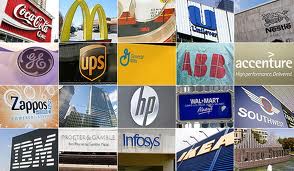 World Rankings: Ranking of best companies Top 50