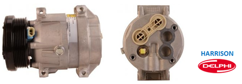 AIR CONDITIONING COMPRESSOR: 730067 HARRISON-DELPHI AC COMPRESSOR