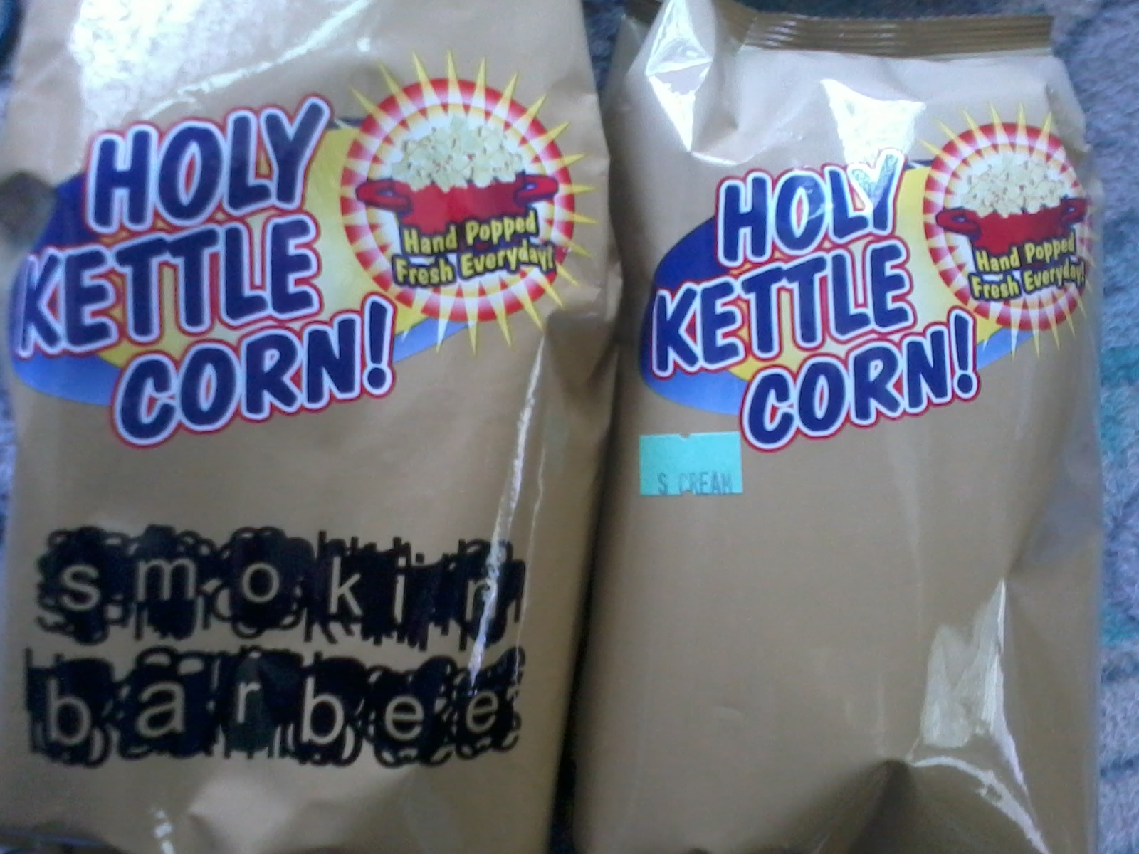 Holy Kettle Corn Popcorns New Flavors Review | Security Blanket