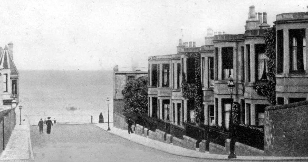 Tour Scotland: Old Photograph Morton Streeet Joppa Scotland