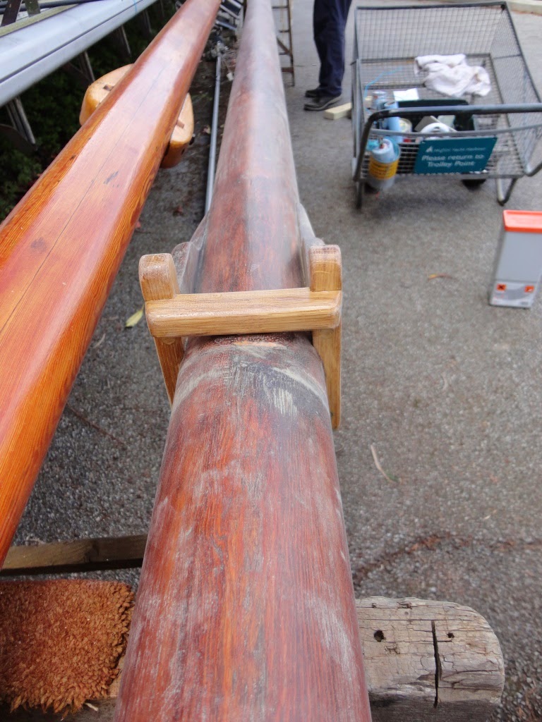 Winter Work on our 20' Heard Mevagissey Tosher: Mast and Rigging for ...