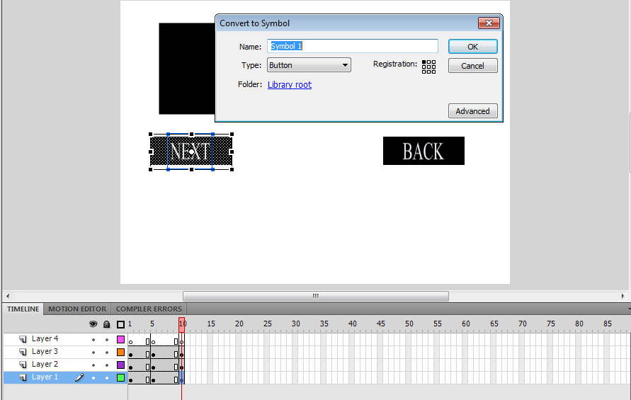 Membuat Tombol Next Dan Button | Computer Technic