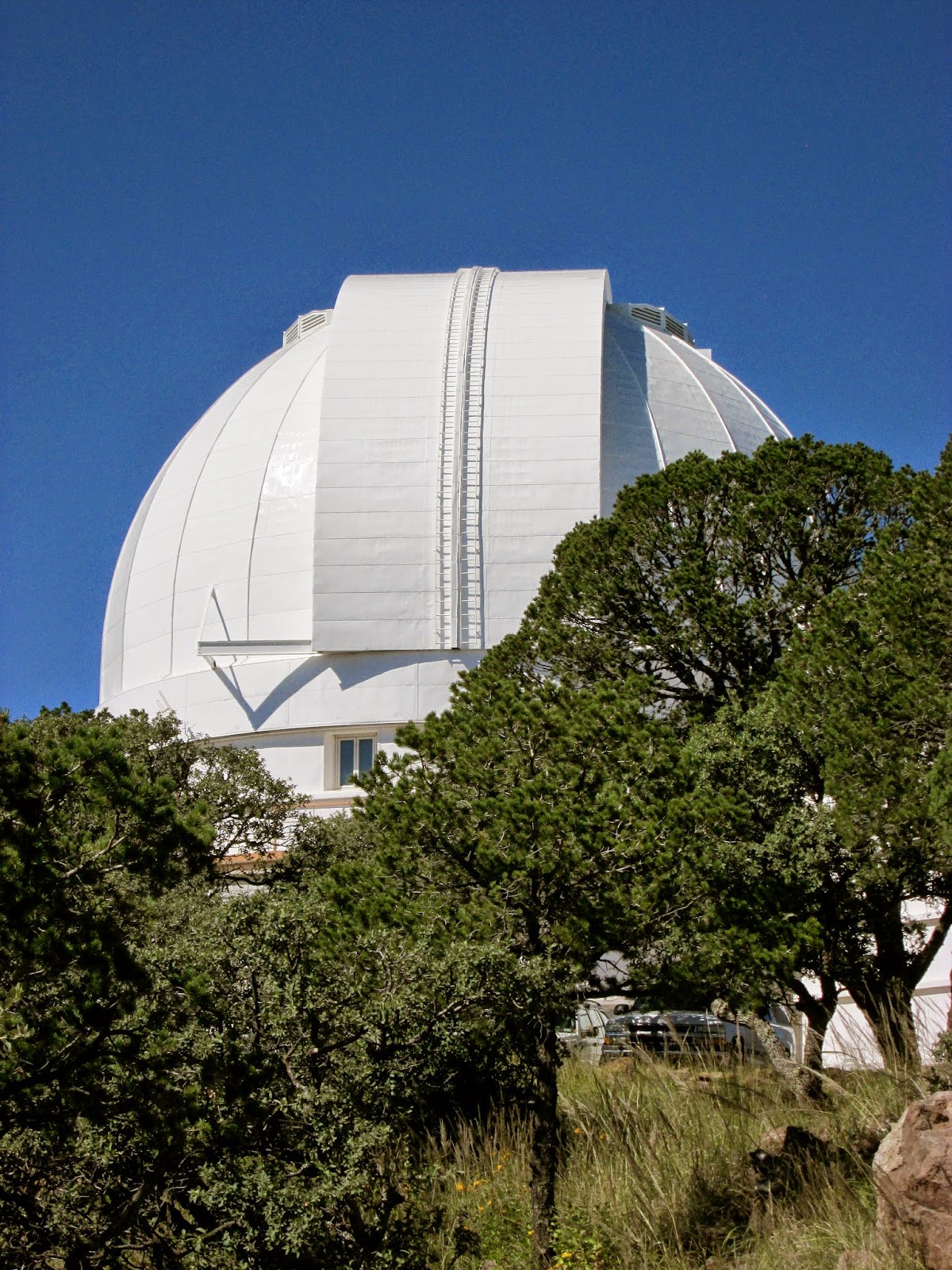 Susan and Matt--the big adventure: McDonald Observatory
