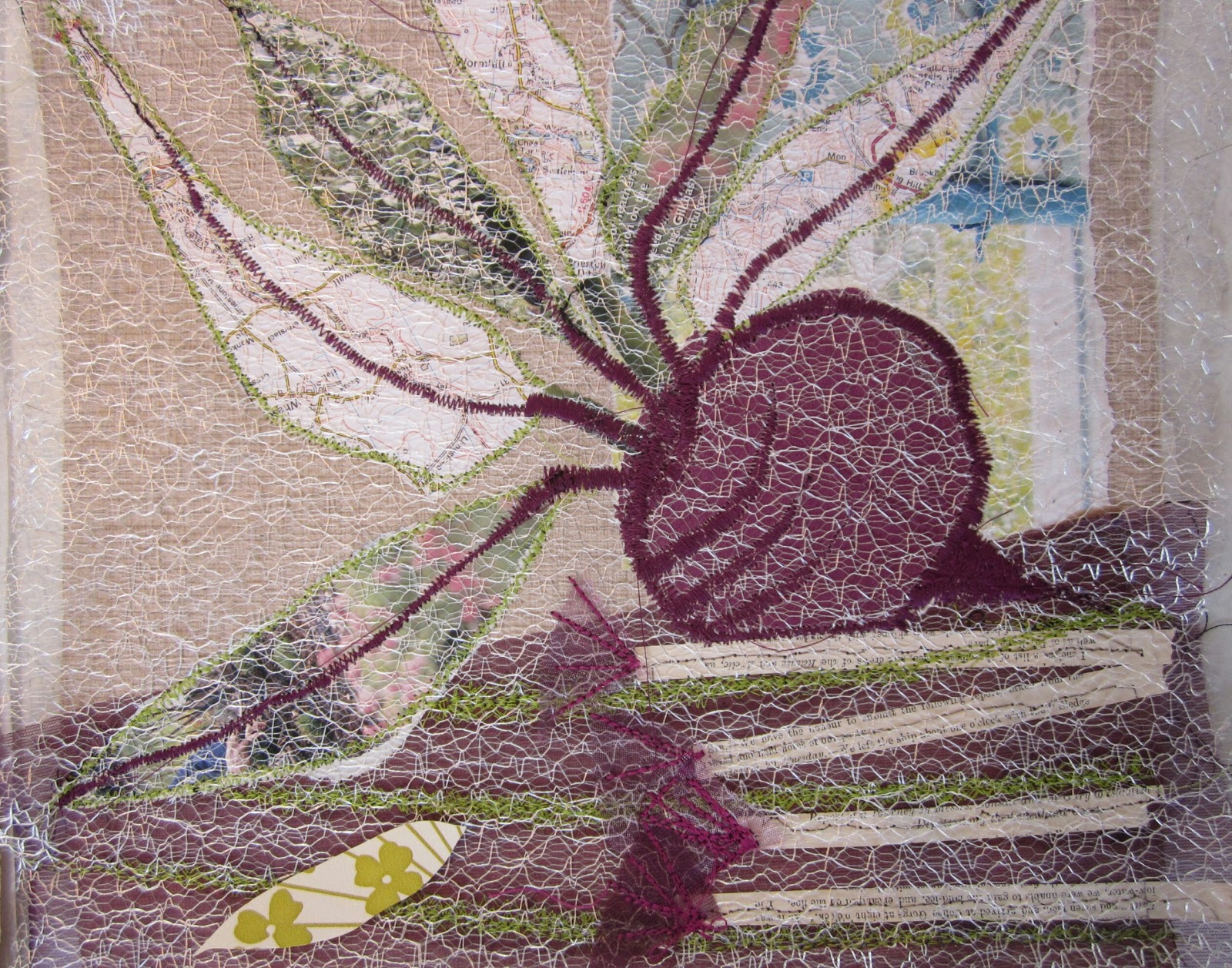 H-anne-Made: Stitched Collage Workshop