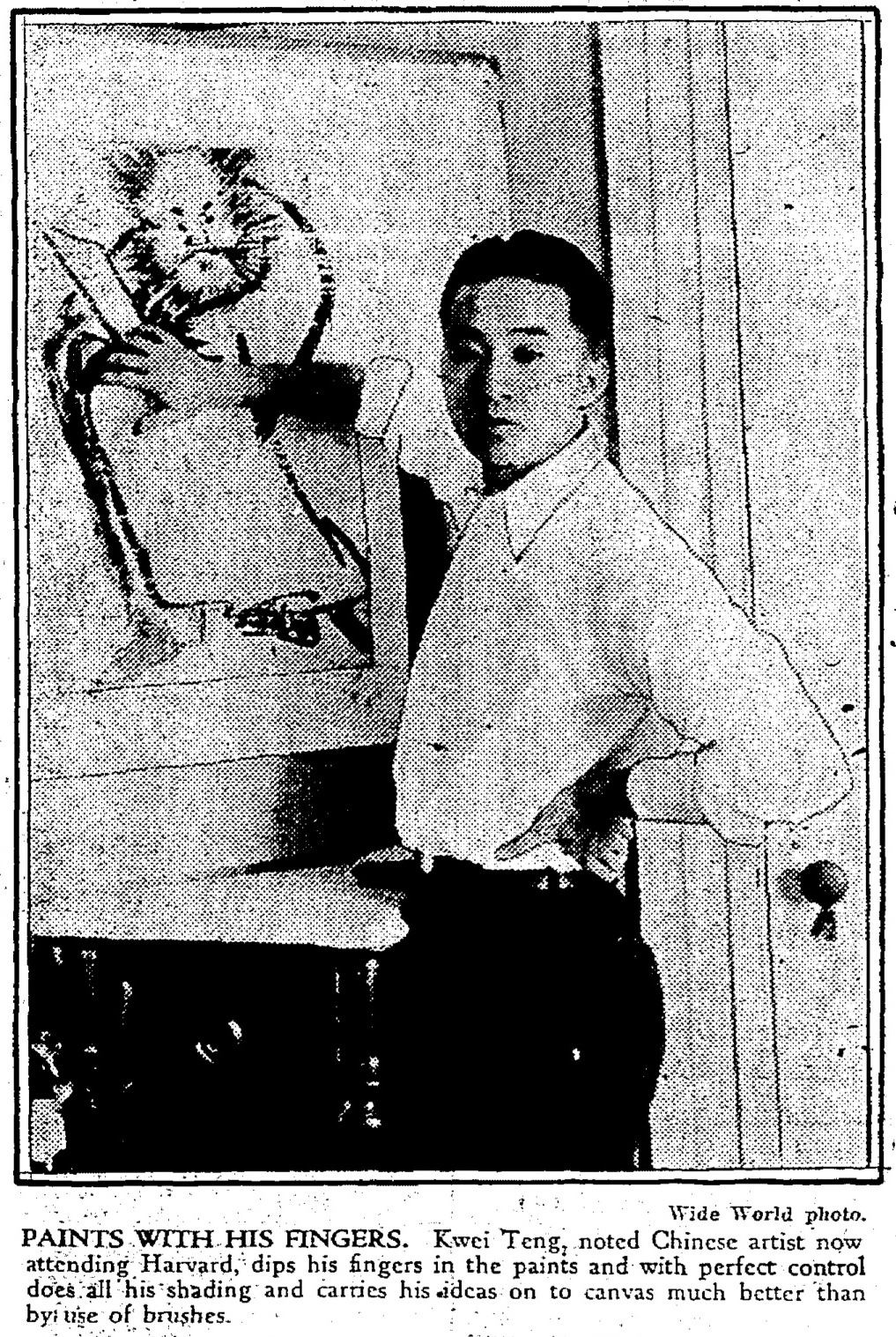 Chinese American Eyes: Kwei Dun / Kwei Teng at Harvard