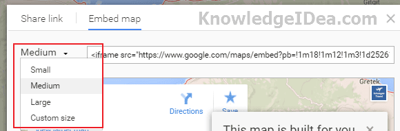 Embed Google Maps On Blog