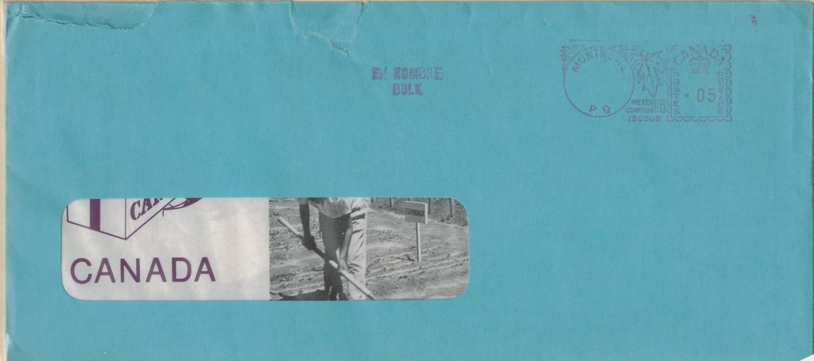 Postal History Corner: Bulk Mail : 1971 - 1999