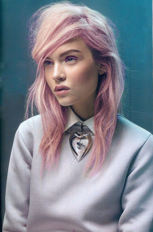 La moda en tu cabello: Color de pelo Rosa/Pink 2015/2016