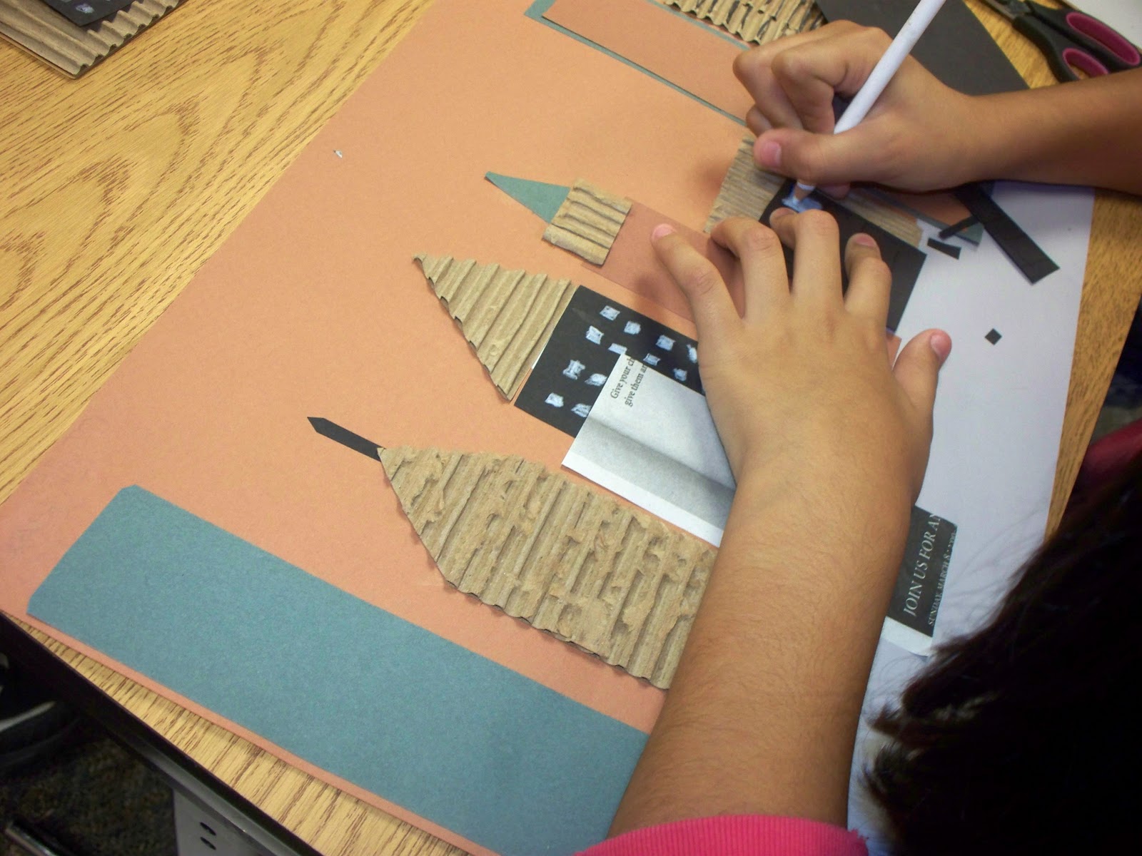 Creating Art: Cityscape Collages