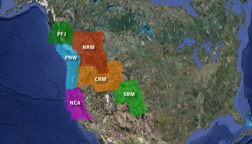 Flight Simulator News Brief: Orbx - FTX North America - Regions Map