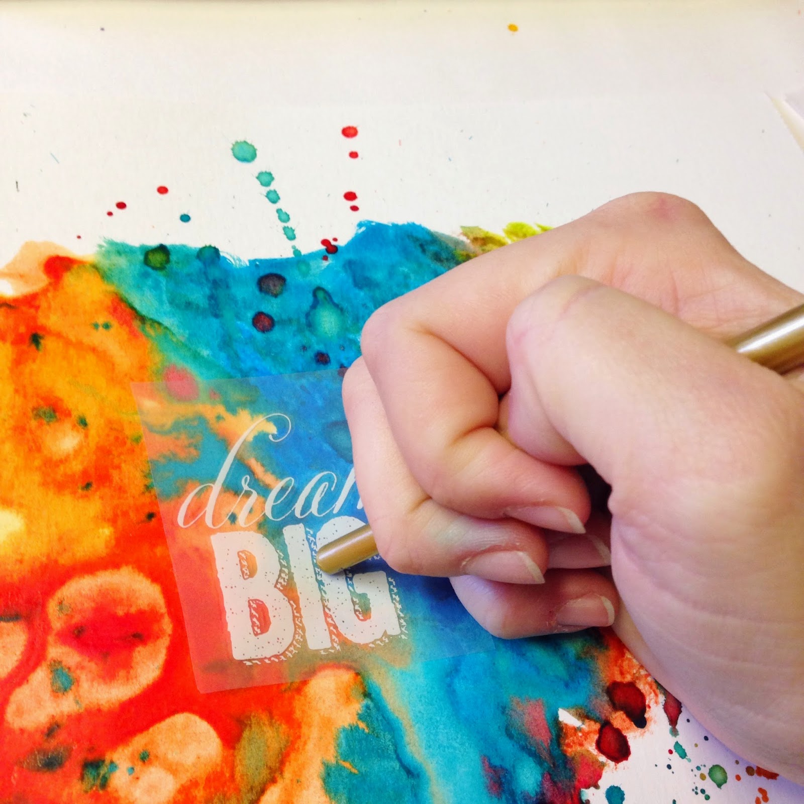 Hey Squirrel Design Co.: Watercolor Splash Art