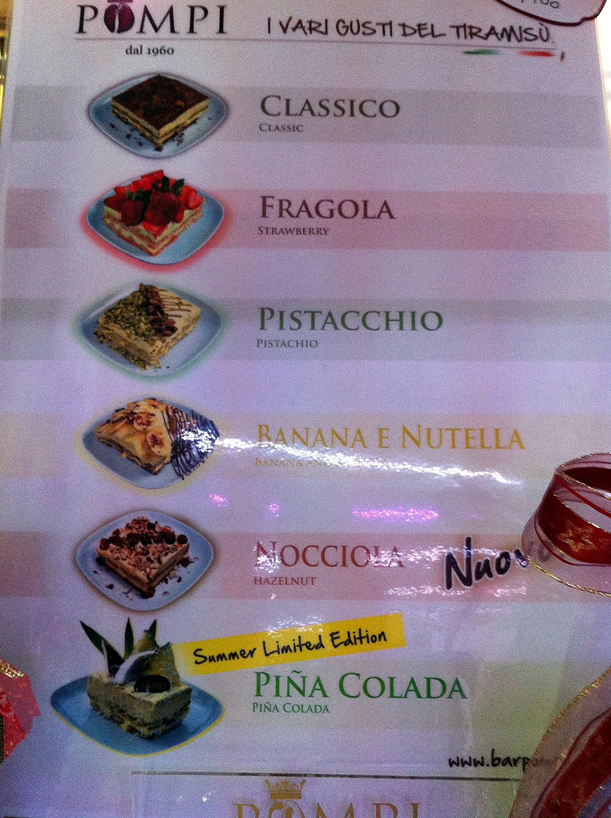 FoodieFC: Pompi Tiramisu - Must Try!! (Italy, Rome)