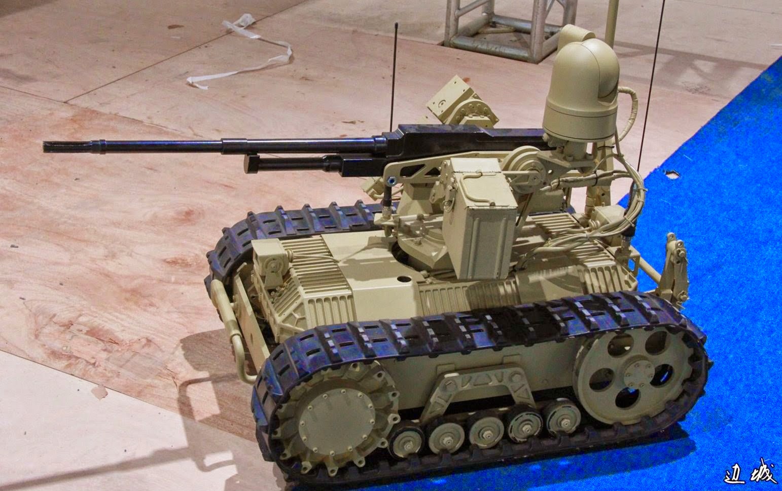 Chinese Sharp Claw 1 Tracked Unmanned Ground Vehicle in Airshow 2014 ...