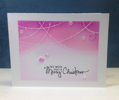 Marianne's cards 'n stuff: More pink Christmas cards