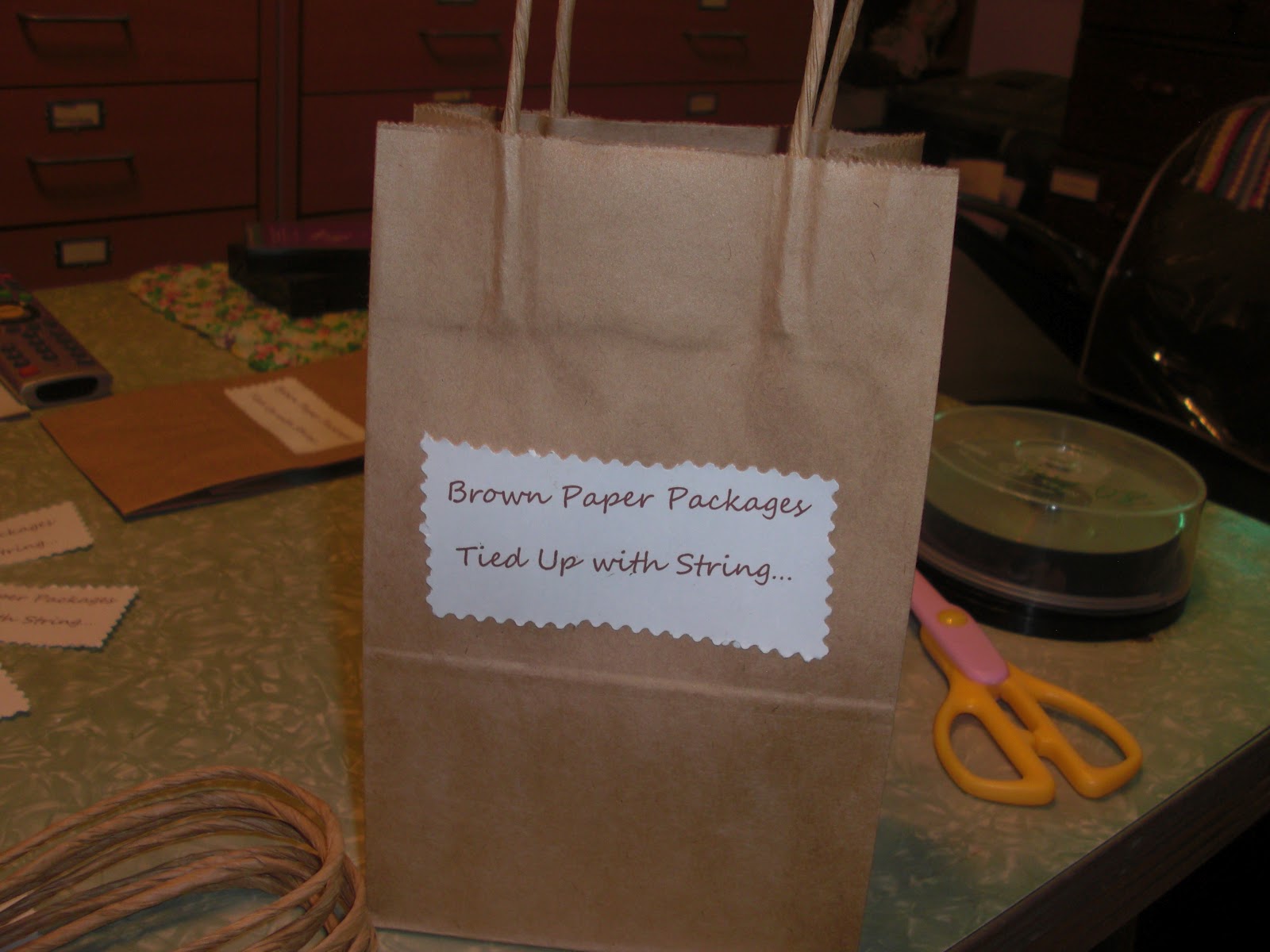 Brown Paper Packages...