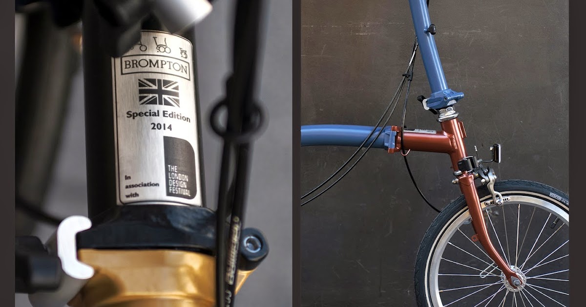 Milano Folding Bikers: Brompton Limited Edition 2014