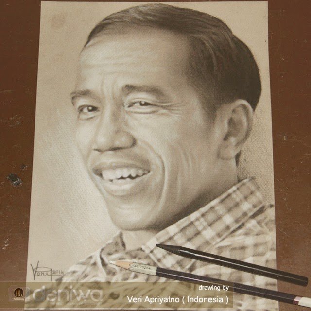 AWESOME DRAWING OF JOKO WIDODO ~ Art Gallery